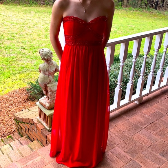 AX Paris | Dresses | Gorgeous Red Prom Dress | Poshmark